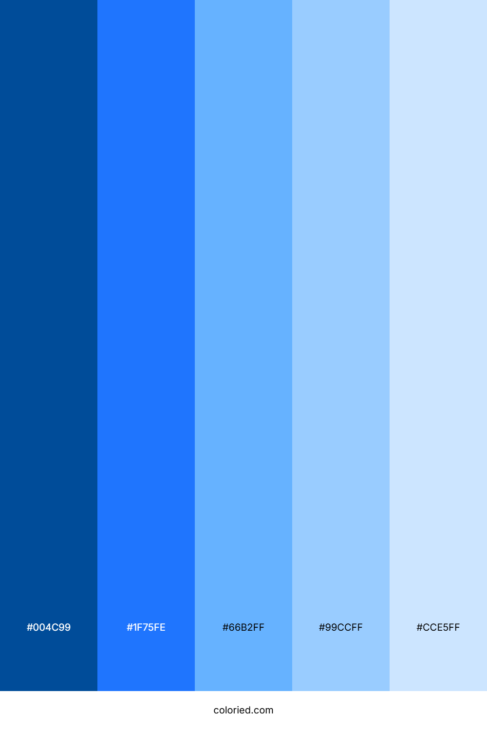 Cookie Monster Color Palette